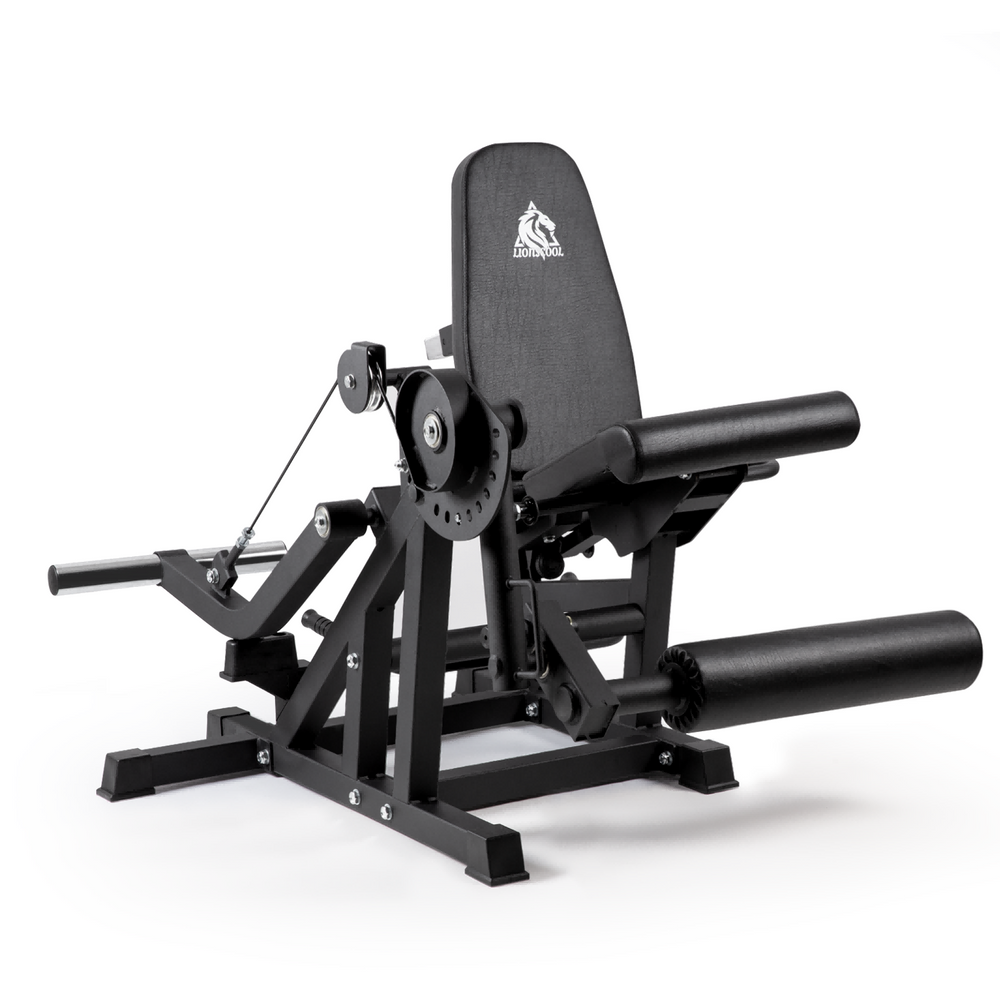 LIONSCOOL Leg Extension and Curl Machine V4.0, Adjustable Seated and ...