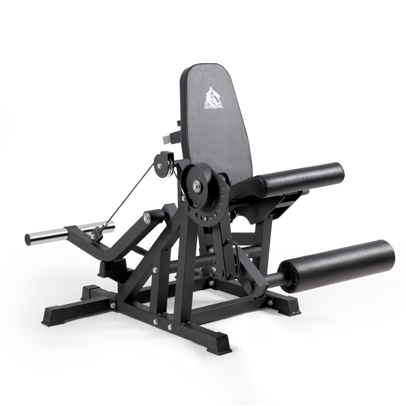 LIONSCOOL Leg Extension and Curl Machine V4.0, Adjustable Seated and ...