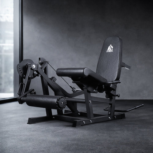 LIONSCOOL Leg Extension and Curl Machine V4.0, Adjustable Seated and ...
